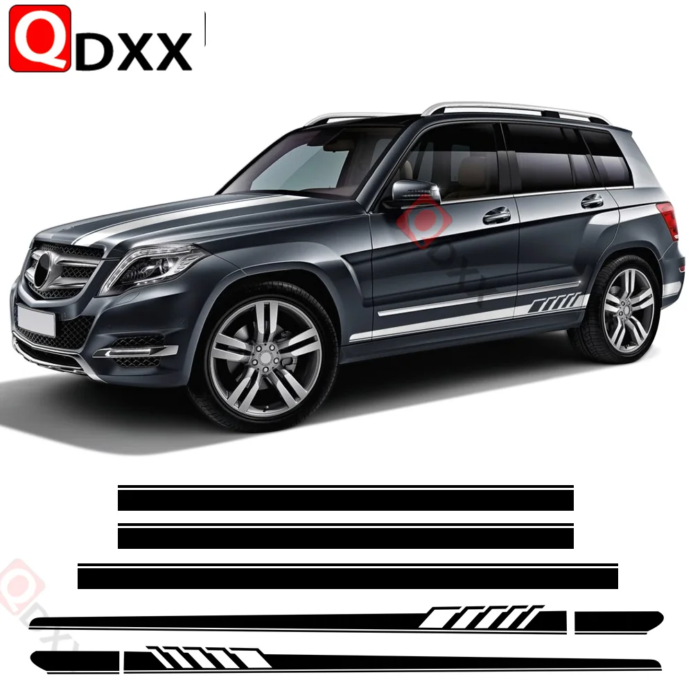 Edition-1-Stripes-Kit-Side-Skirt-Decal-For-Mercedes-Benz-GLE-GLK-ML ...
