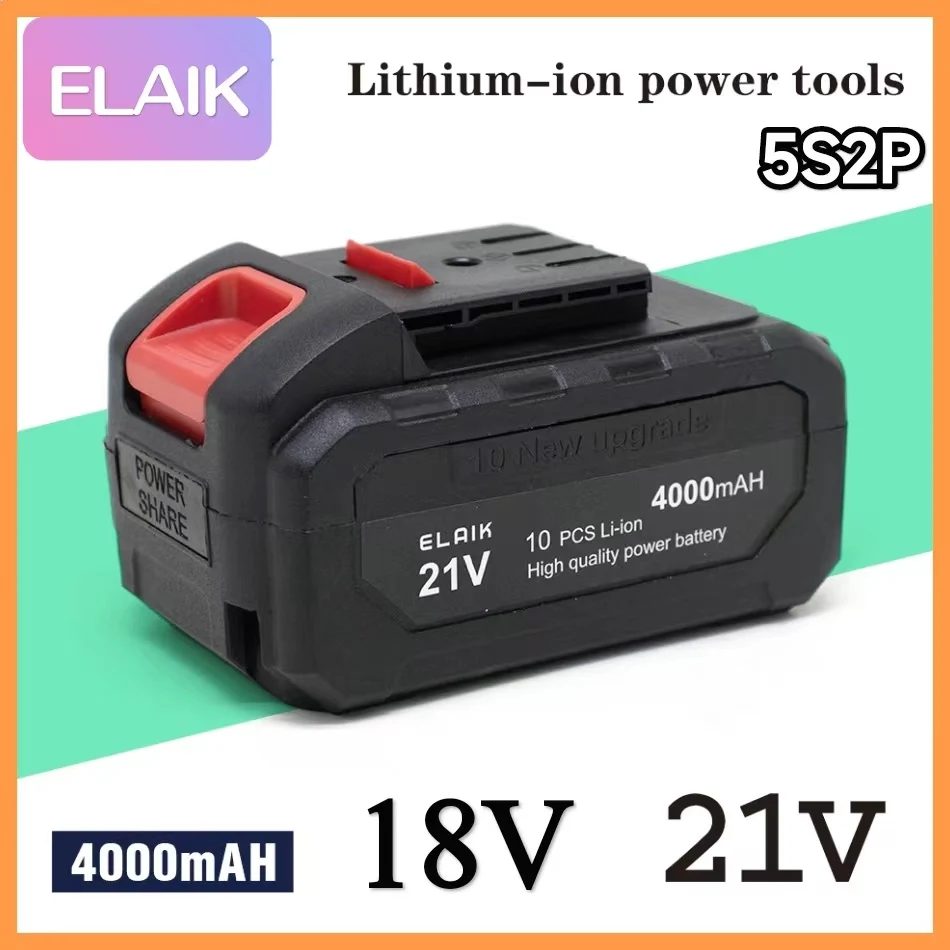 18V-21V-4000mAh-18650-Rechargeable-Li-ion-Battery-For-Household-Electrical-Tools-Screwdriver ...