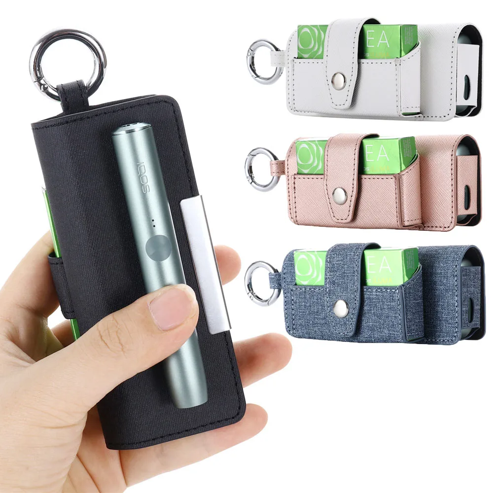 RUORUO 6 Colors Flip Leather Case for IQOS ILUMA Prime Bag Cases Holder ...