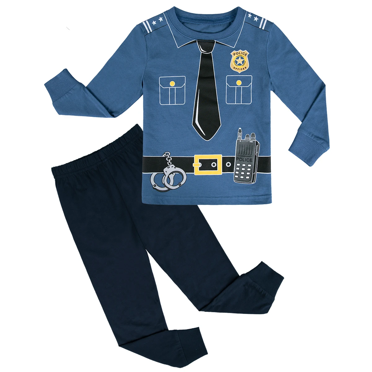 Pajama Sets For Kids Boys Pijama Children Fireman Sleepwear Funny ...
