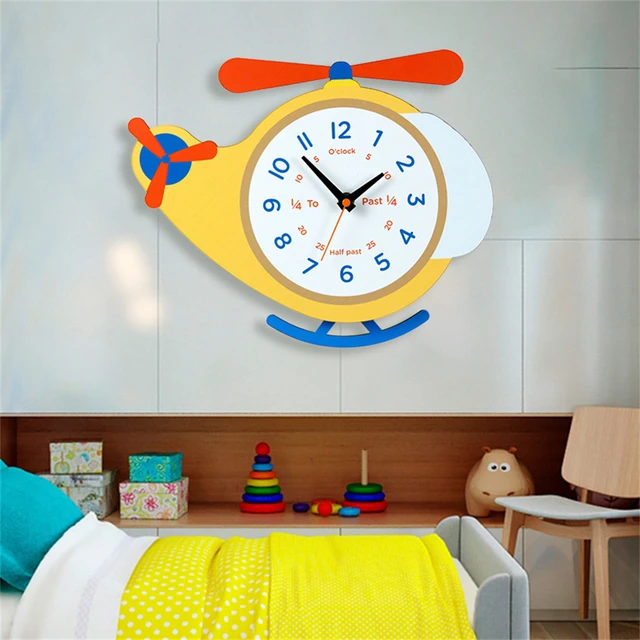 Wall Clock Designs For Kids