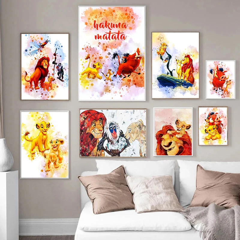 Lion King Simba Painting