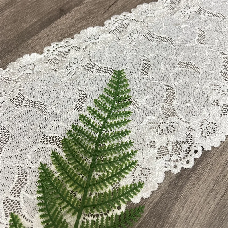 Lace-001，This lace is the treasure of our store. The pure white lace ...