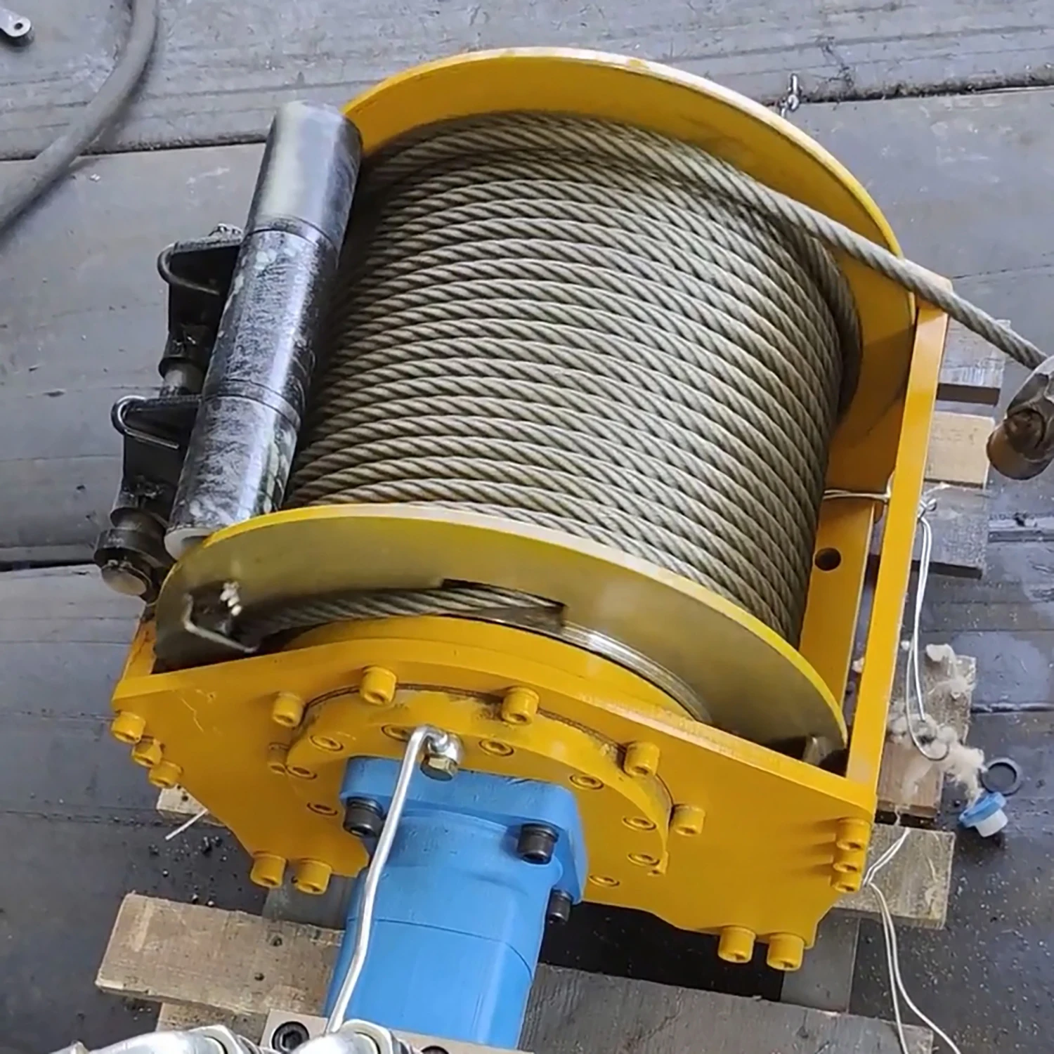Cheap Price Hand Winches 5 Ton Hydraulic Pulling Winch for Truck ...