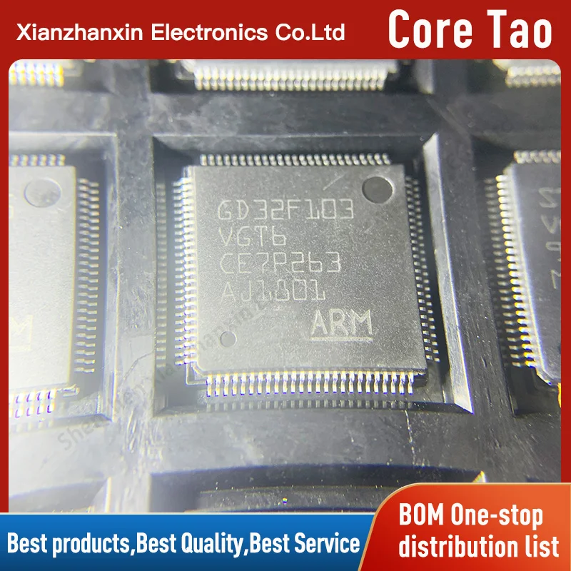 1~5PCS/LOT GD32F103VGT6 GD32F103 32F103 32F VGT6 LQFP100 new and ...