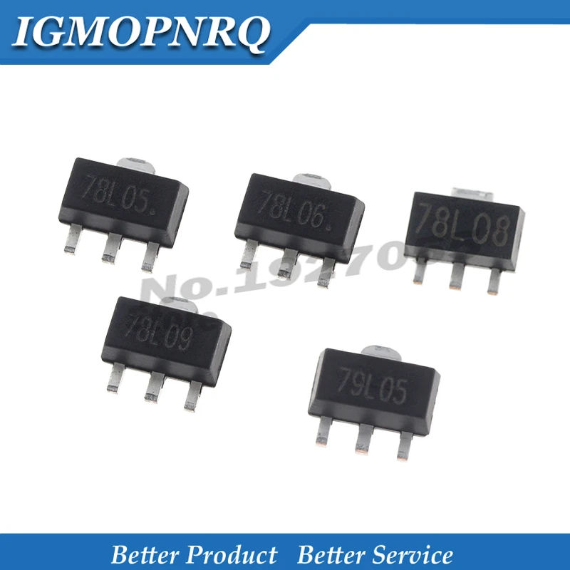 SOT-89-SMD-transistor-Assorted-KIT-Total-8Values-X10pcs-80pcs-contains ...