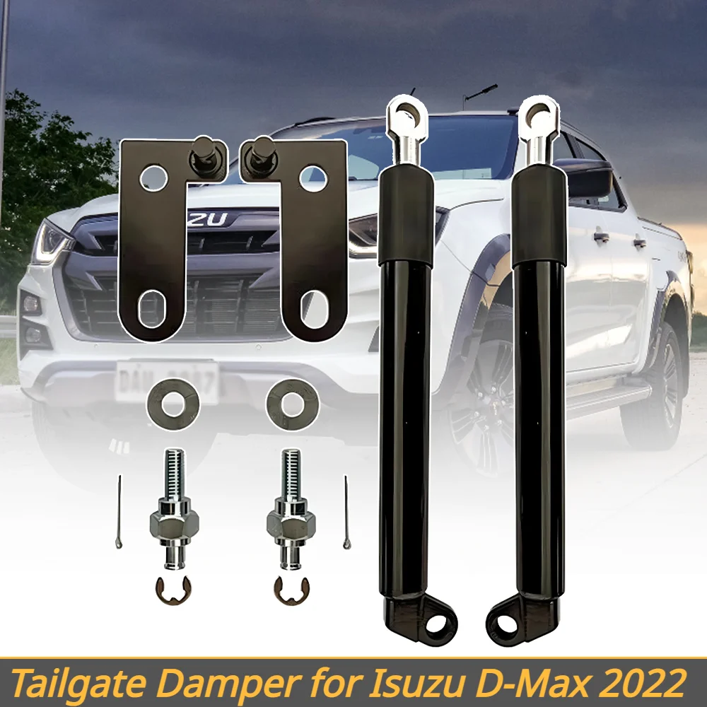 Tailgate Strut Bars For Isuzu D-max 2021 2022 Truck Tail Gate Lifting ...