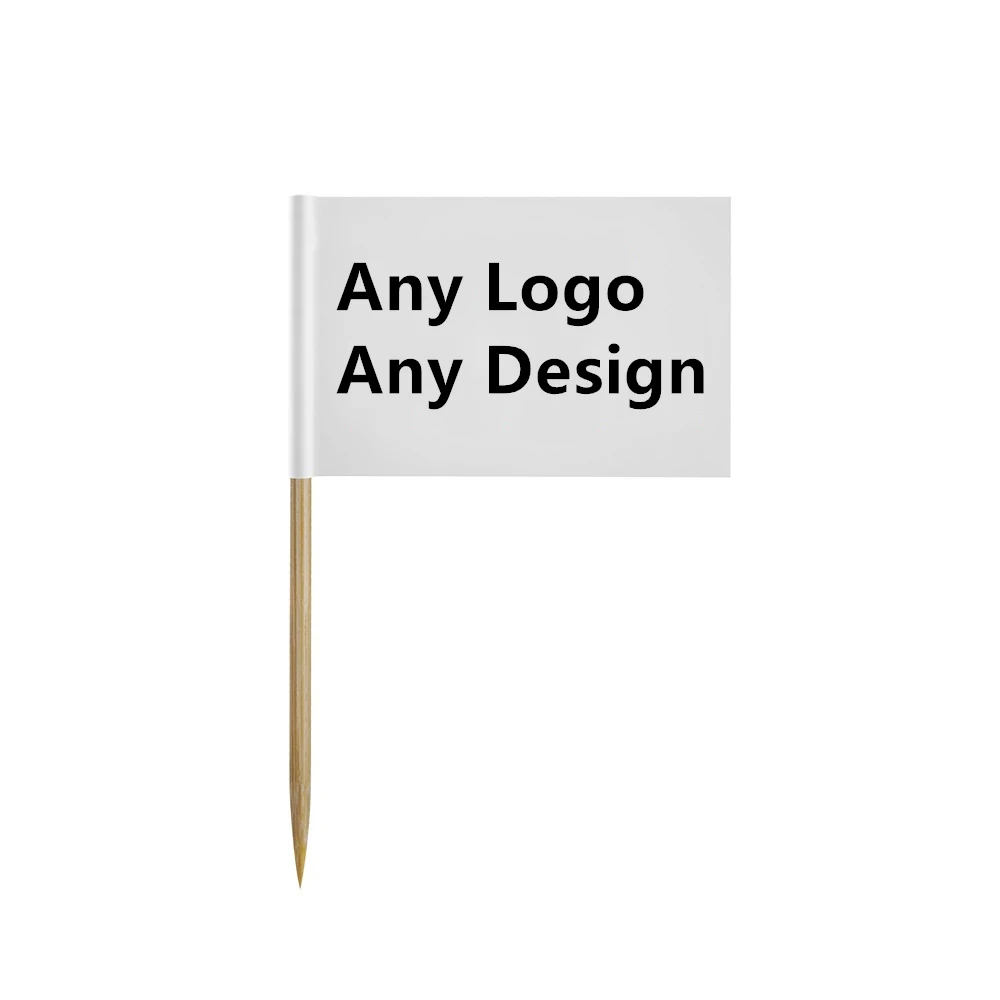 100Pcs-Set-Mini-Flag-Customized-Any-Logo-Design-Small-Cupcake-Toppers ...