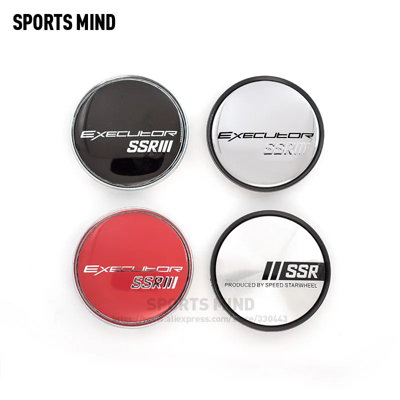 4PCS-Lot-63MM-Car-Wheel-Center-Hub-Caps-for-EXECUTOR-SSR-Emblem-Car ...