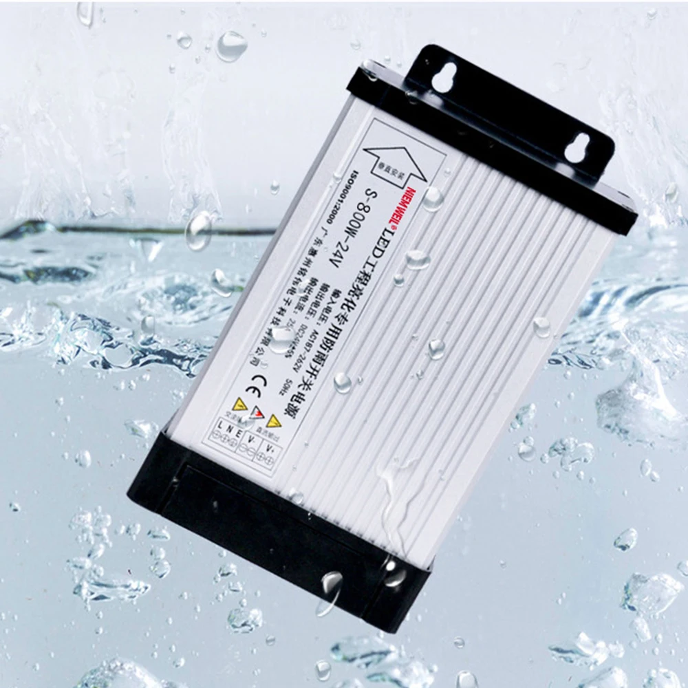 Led Driver 12v Power Supply For Led Strip Waterproof Transformer 220v ...