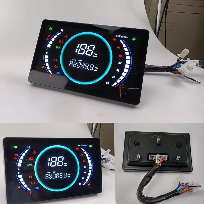 Universal-Digital-Meter-Speedometer-Assy-Motorcycle-Tachometer-RPM ...