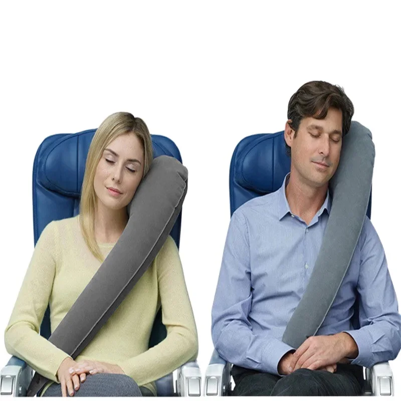 PVC-Travel-Pillow-Inflatable-Air-Portable-Headrest-Chin-Support ...