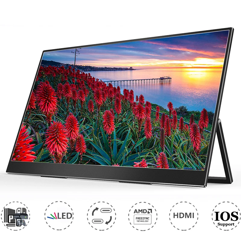 17-3inch-Portable-Monitor-1080P-FHD-IPS-LED-Screen-60Hz-NTSC45-HDMI-USB ...