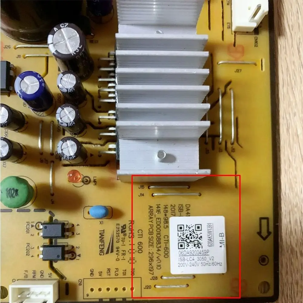 DA41-00814B DA92-00459P 삼성 냉장고용 오리지널 마더보드 인버터 보드 - AliExpress 6
