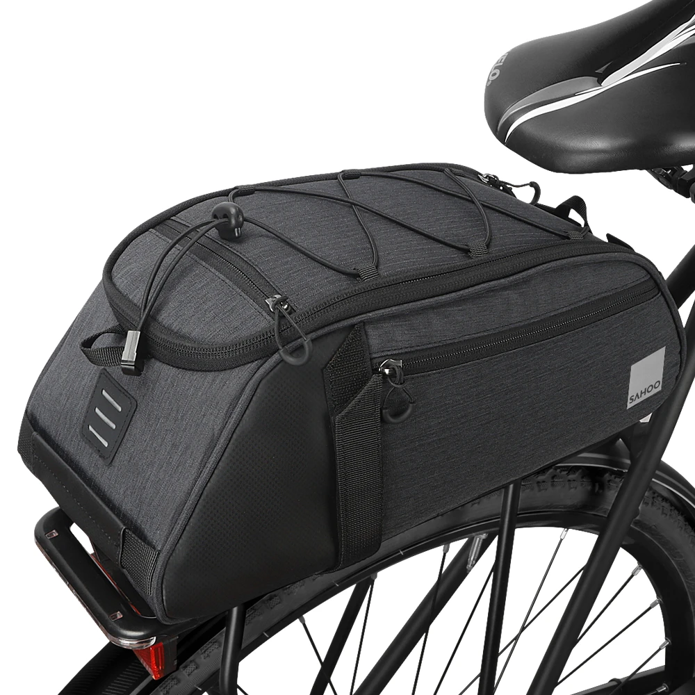 Bike Rack Bag Water Repellent Cycling Bike Rear Seat Bag Trunk Bags ...