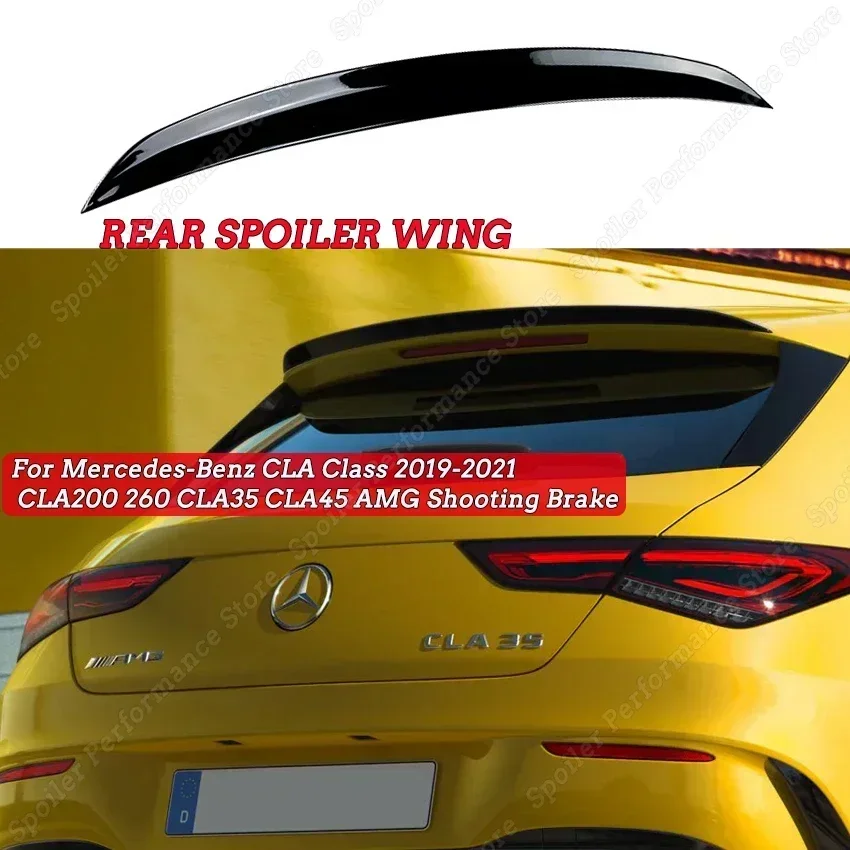 For-Mercedes-Benz-CLA-Class-X118-Rear-Spoiler-Wing-2019-2021-CLA200-260 ...