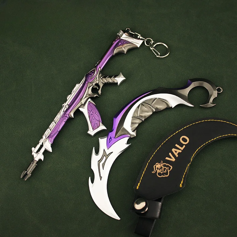 Valorant-Action-Figure-Melee-Reaver-2-0-Karambit-Knife-16cm-Metal-M4 ...