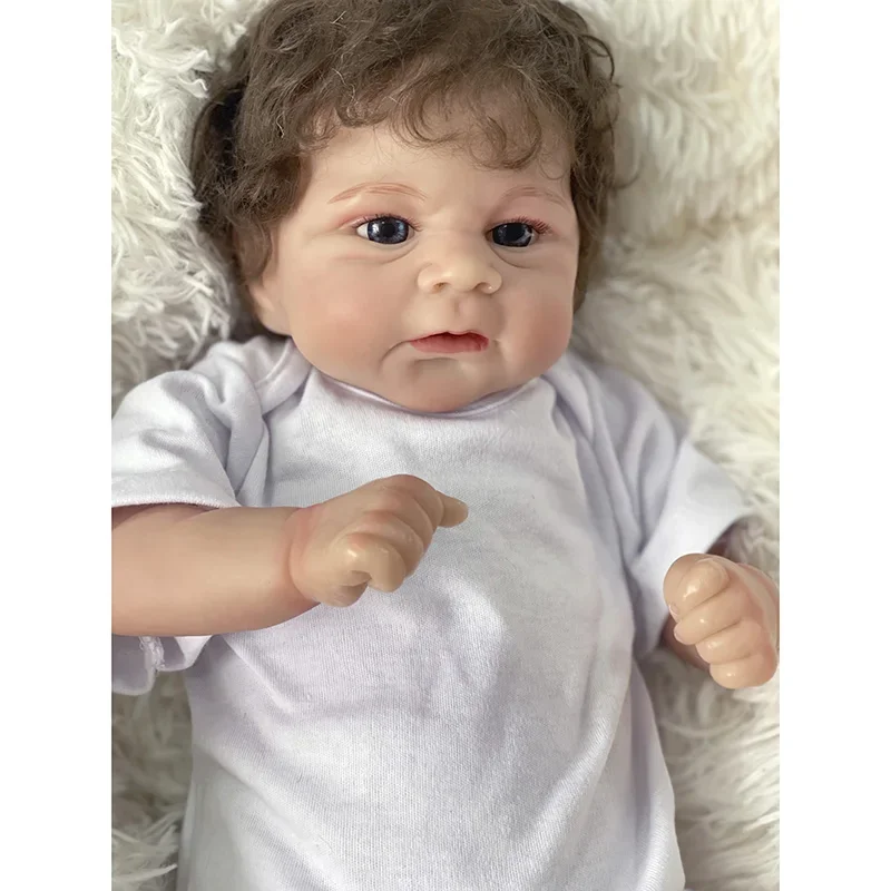 Boneca-Bebe-Renascida-Realista-Boneca-J-Acabada-Toque-Suave-com-Cabelo ...