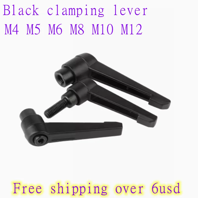 1PC-M4-M5-M6-M8-M10-M12-M16-Clamping-Lever-Machinery-Adjustable-Handle ...