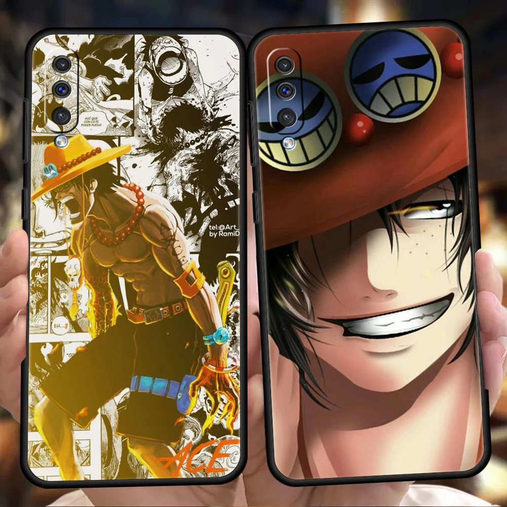 One Piece ACE Phone Cover Case For Samsung Galaxy A12 A02 A03 A03S A52 ...
