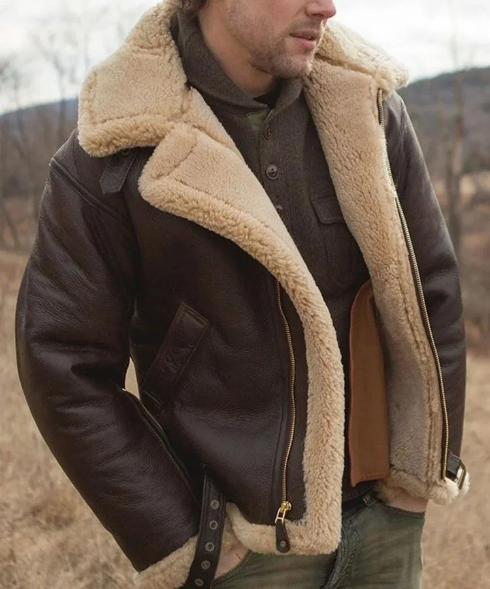 Faux-Fleece-and-Fur-One-Thick-Coat-Men-s-Jacket-Winter-New-Product-S ...