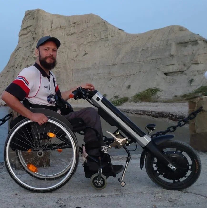 -For MT04 manual wheelchair attachment 800W power add ons powerful ...