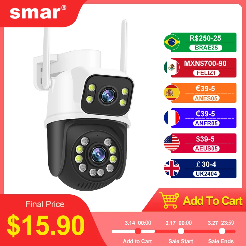 Smar-6MP-Dual-Lens-Camera-Outdoor-Night-Vision-PTZ-Wifi-IP-Cameras ...