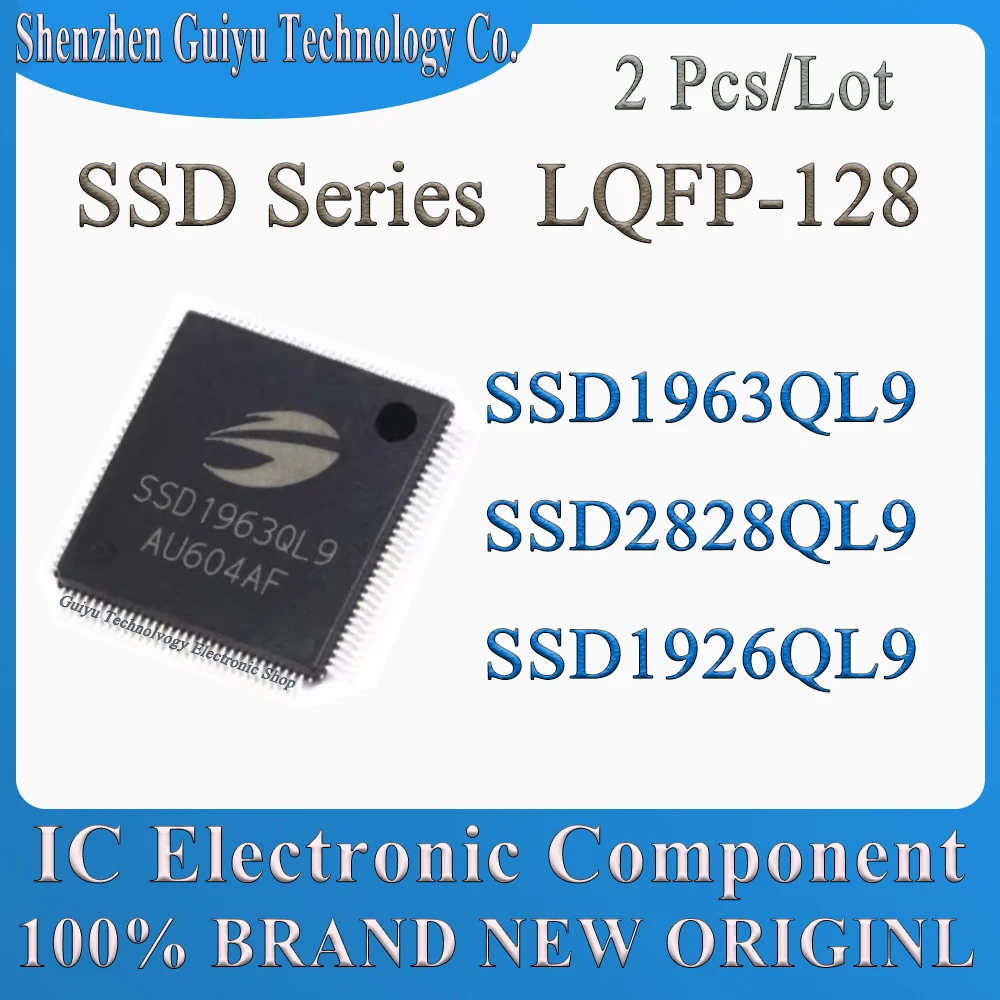2 Pcs/Lot SSD1963QL9 SSD2828QL9 SSD1926QL9 SSD1963QL SSD2828QL ...