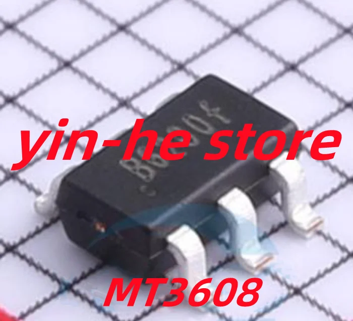 30PCS-MT3608-SOT23-6-B628-Min-core-2A-wide-input-voltage-boost-boost-DC ...
