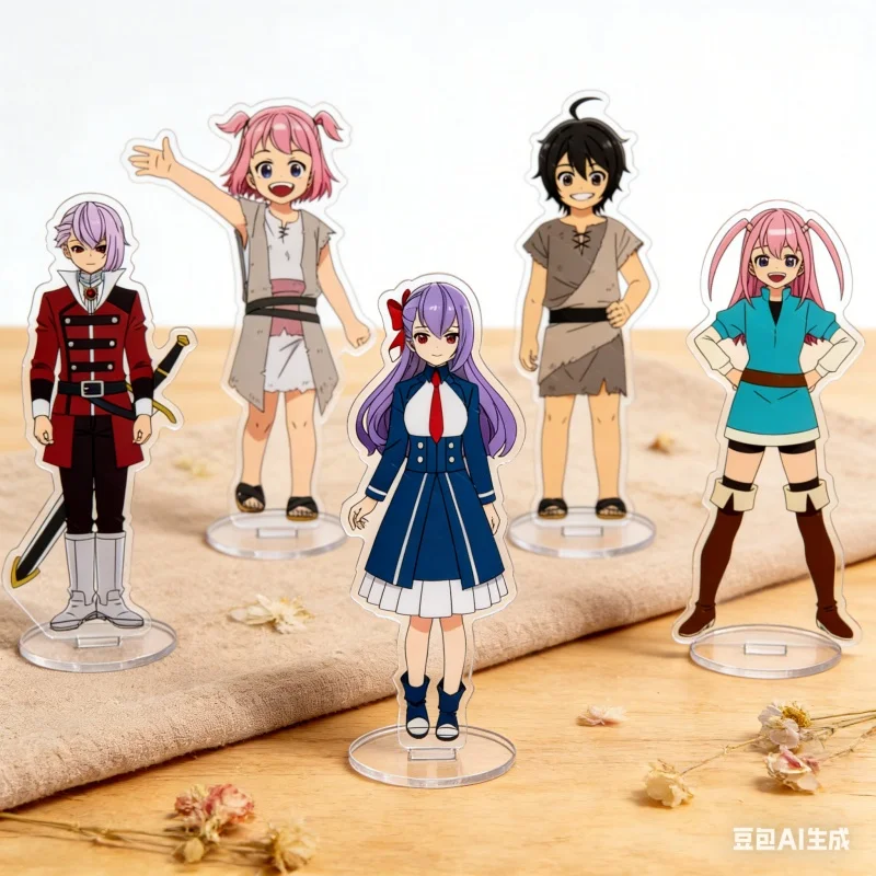 2026 NEW Anime Hell Mode 15CM Krena Mihai Cecil Character Acrylic Stand ...
