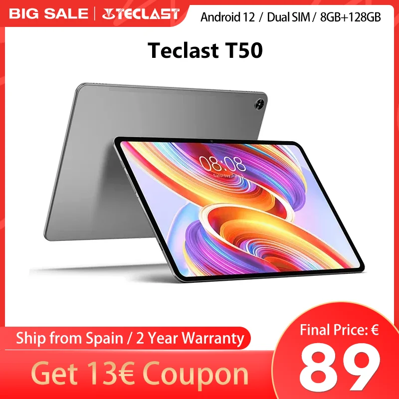 TECLAST-T50-2K-tablet-11-in-Android-12-13-8GB-RAM-128GB-256GB-ROM-TF ...