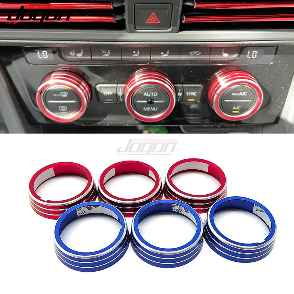 For-Volkswagen-VW-MK7-Golf-7-MK7-5-Car-Air-Conditioning-Knob-Cover-AC ...