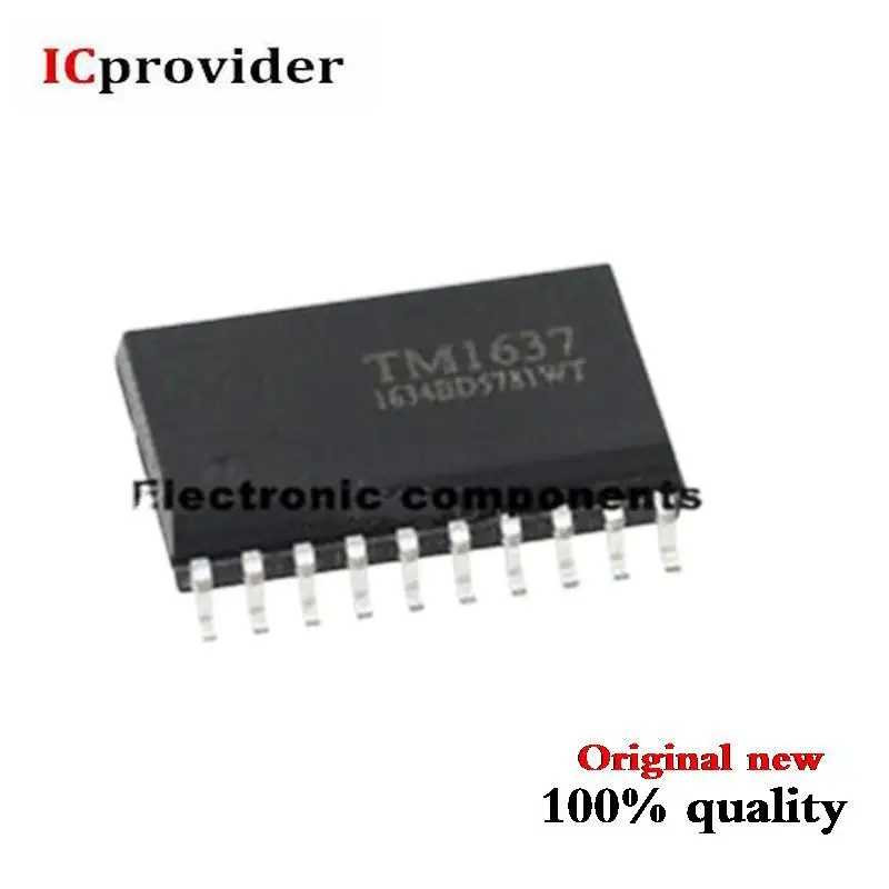 50pcs/lot TM1637 1637 LED Driver IC Best quality|led driver ic|ic ledic ...