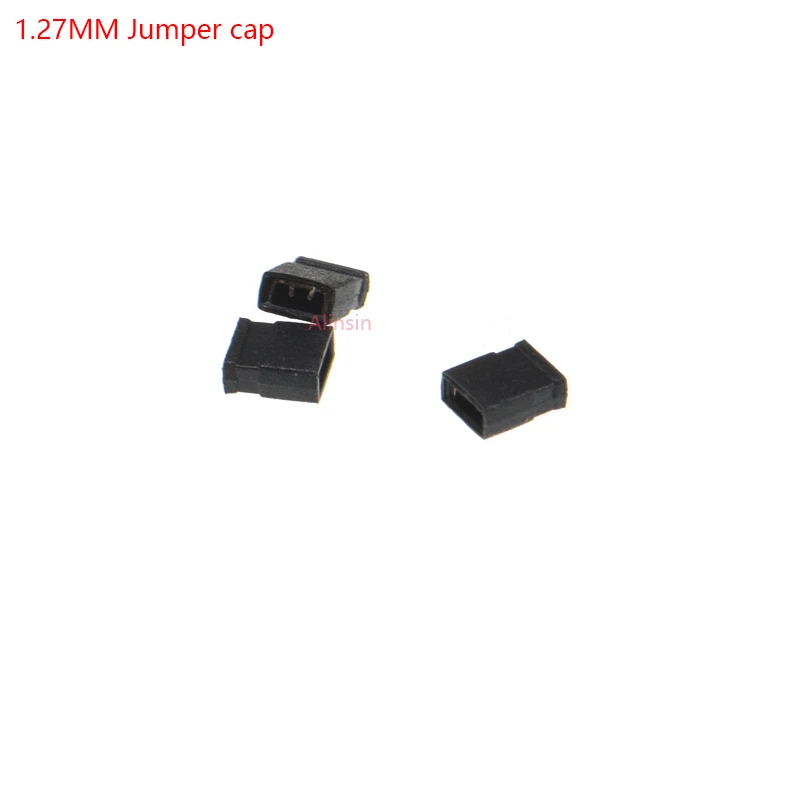 100PCS BLACK JUMPER CAP 1.27MM PITCH Standard PCB Mini Jumper Short ...