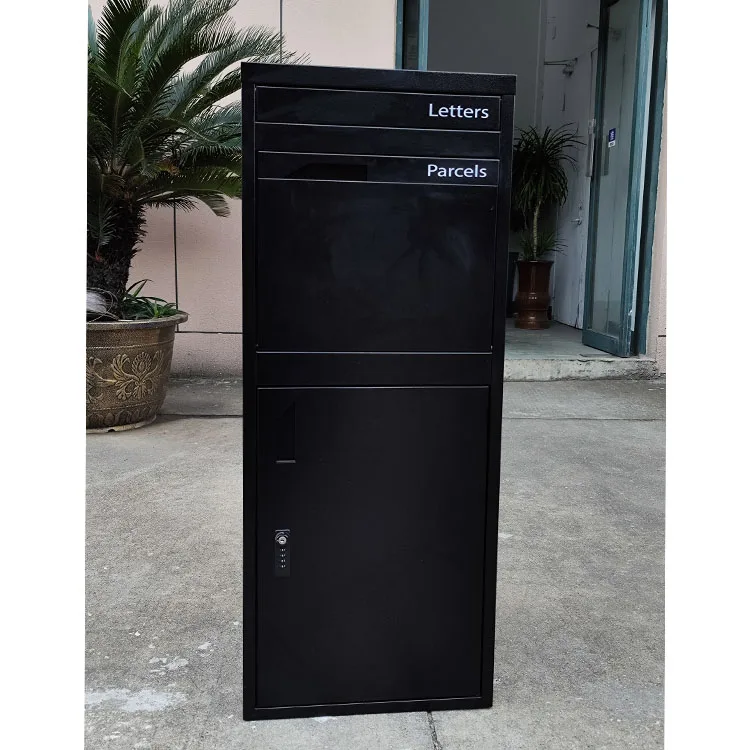 Outdoor-Galvanized-Sheet-Metal-Parcel-Mail-Mail-Drop-Box-Smart-Express ...