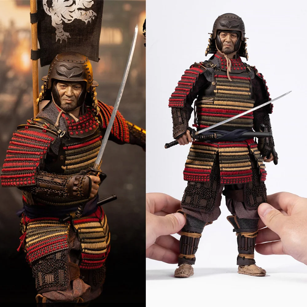 POPTOYS EX044 1/6 Ancient Japanese War Warrior Li Ashigaru Saiga Helmet ...