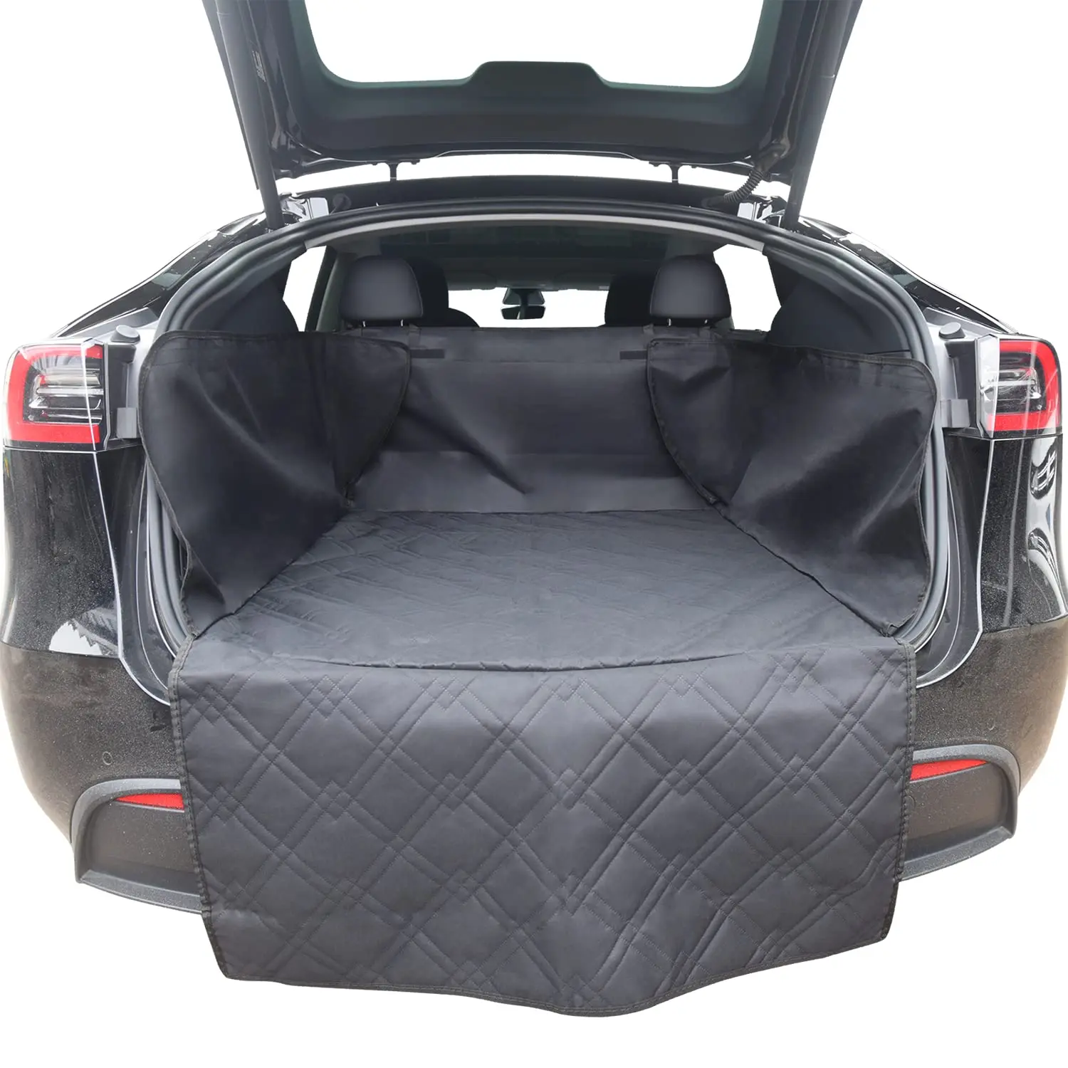 For-Tesla-Model-3-Y-Rear-Trunk-Pet-Pad-Waterproof-Oxford-Fabric-Car-Pet ...