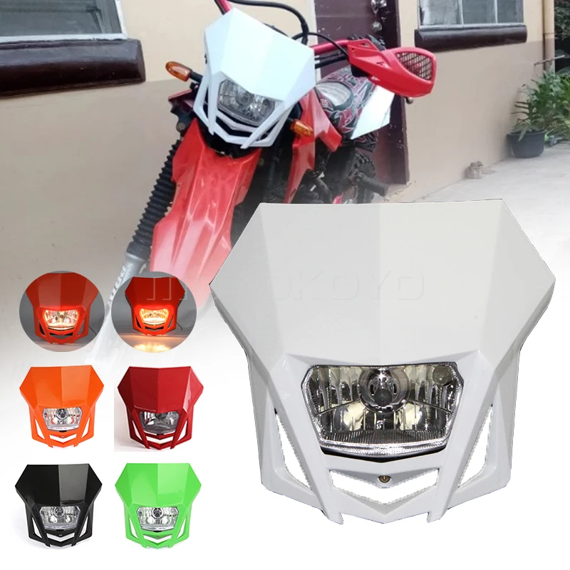Motocross-Enduro-Headlight-Off-Road-Dirt-Bike-Headlamp-Front-Running ...