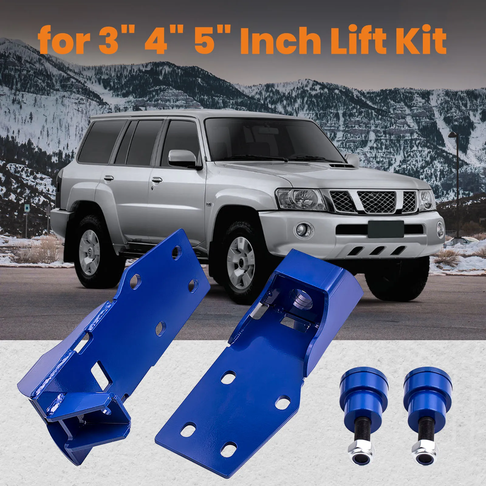 4X4 Drop Boxes Fit For Nissan Patrol GQ/GU for Ford 3" 4" 5" Suspension ...