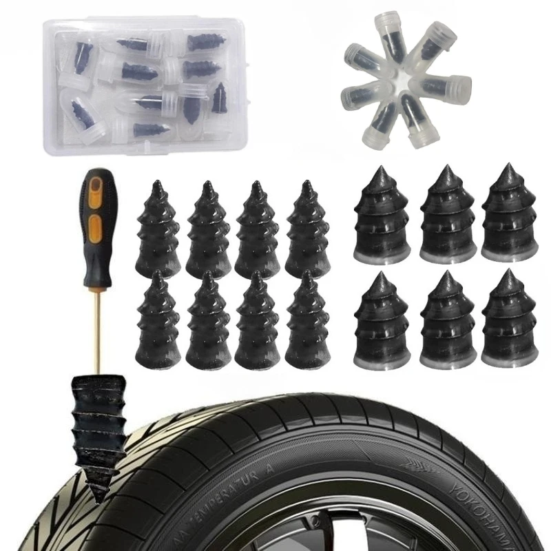 Vacuum-Tyre-Repair-Set-Nail-Kit-for-Wheels-Car-Motorcycle-Scooter ...