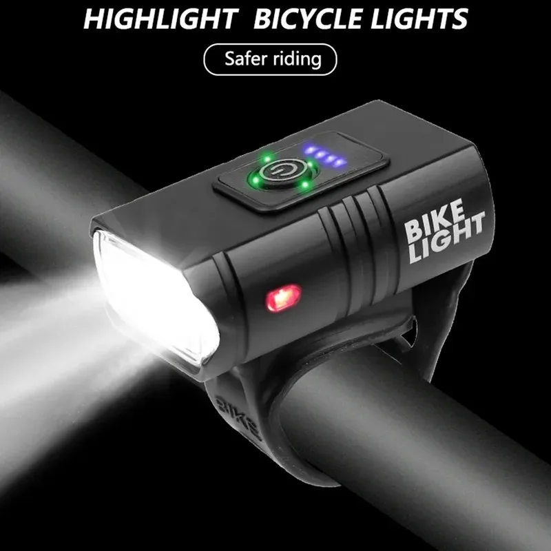 NEW-LED-Bicycle-Light-1000LM-USB-Rechargeable-Power-Display-MTB ...