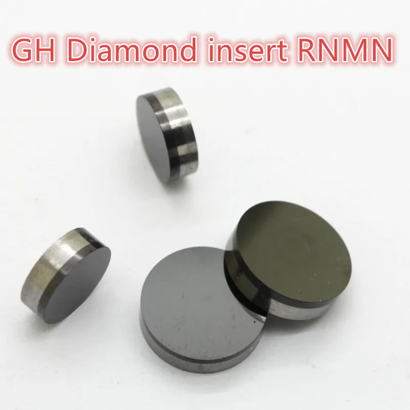 PCD-Diamond-RNMN090300-Insert-RCMX1209-RCGT10-RCGX-RNG-Full-Solid-Top-PCD-on-Carbide-Substrate ...