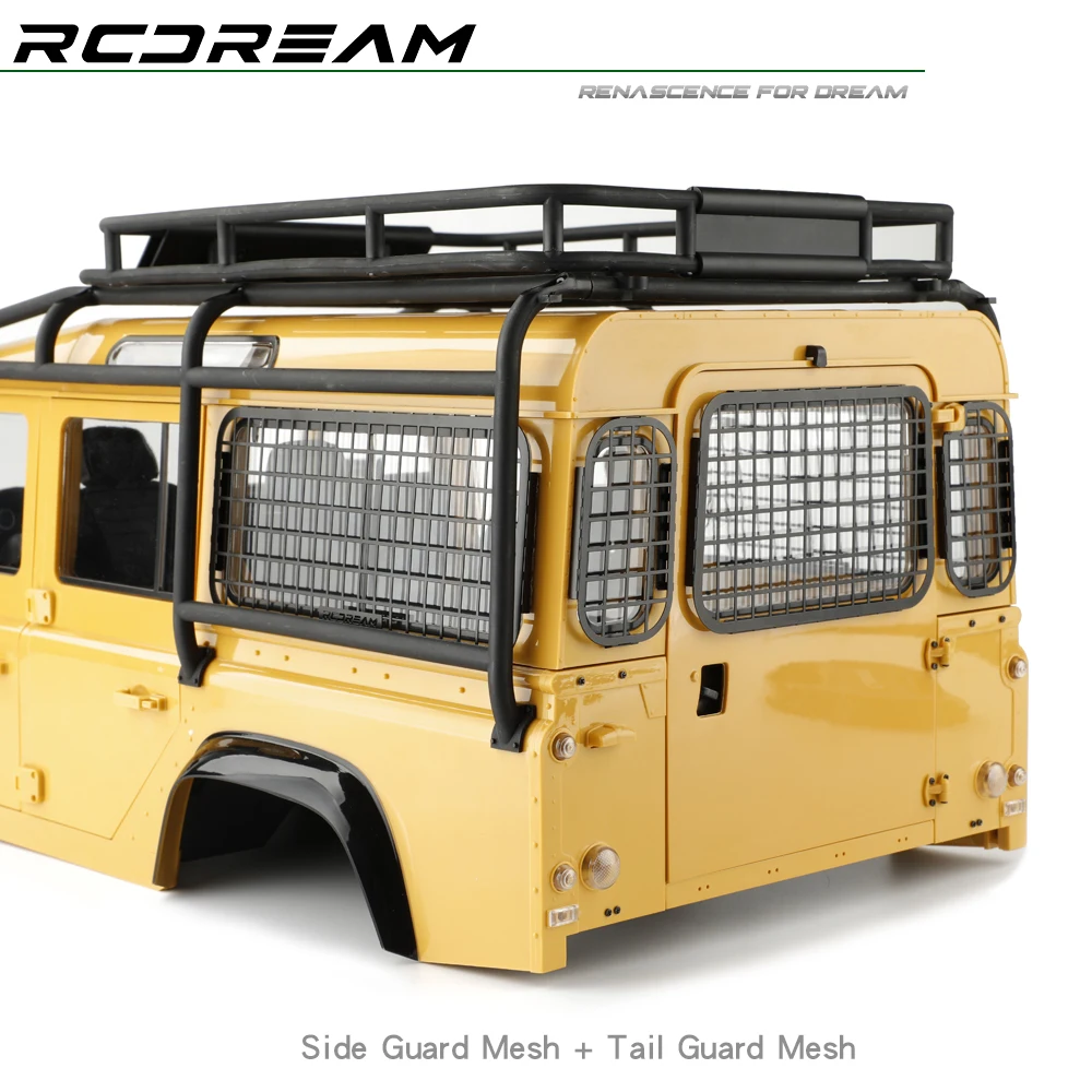 RCDream-Side-Tail-Window-Guard-Mesh-Protection-Net-for-TRX4-Defender ...