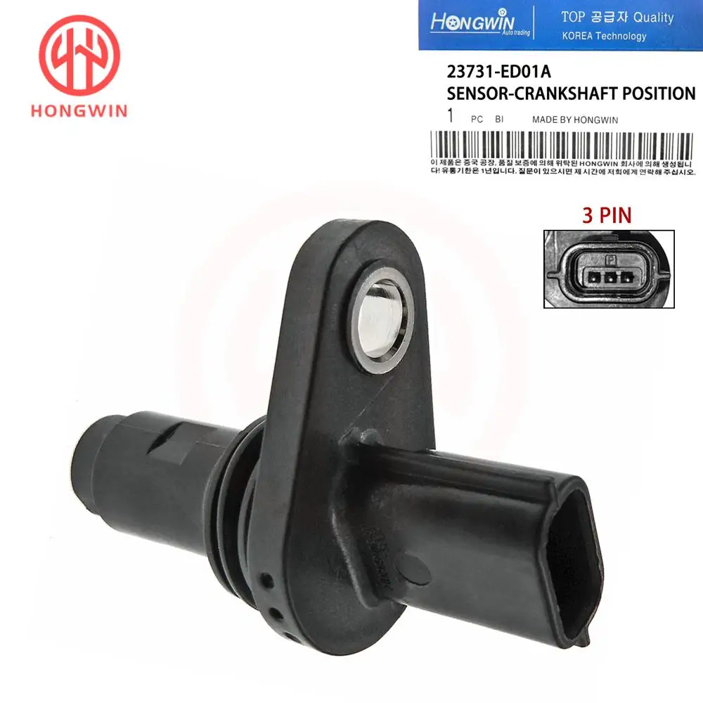New Crank Crankshaft Position Sensor OEM: 23731-ED01A 23731-EN20A 23731 ...