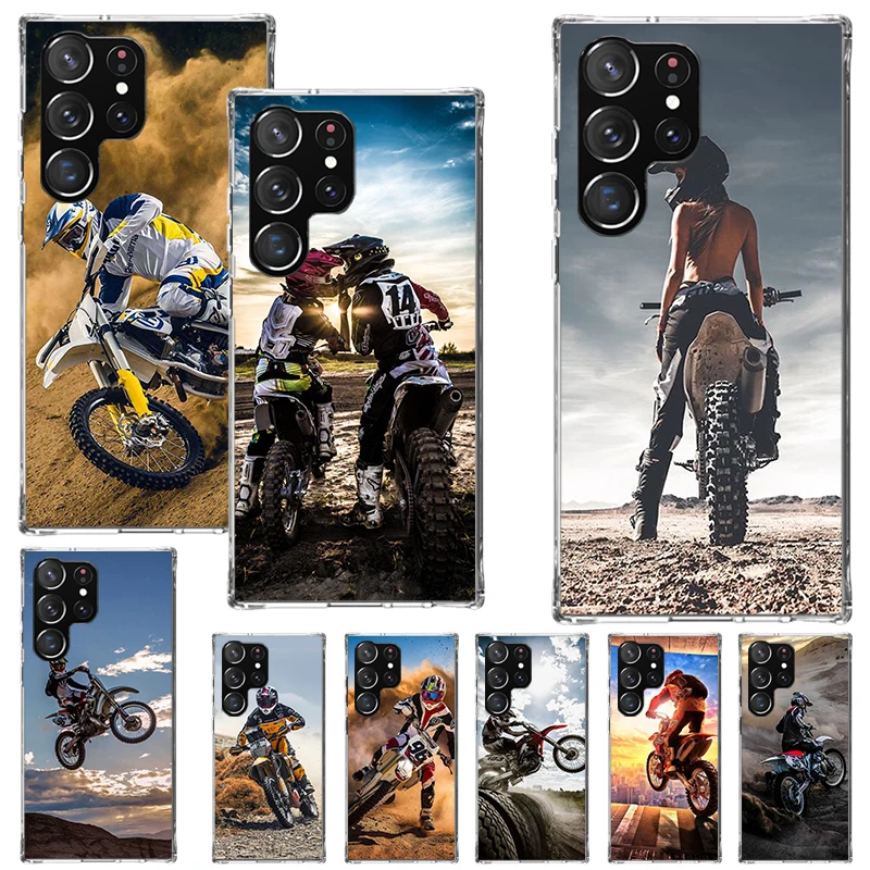 Motocross-Motorcycle-Dirt-Bikes-Phone-Case-For-Samsung-Galaxy-S24-S23 ...