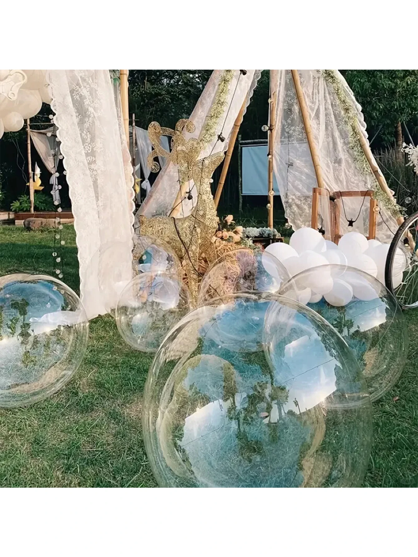 20PCS-Transparent-Bobo-Ball-Set-Ocean-Bubble-Floating-Balloon-Party ...