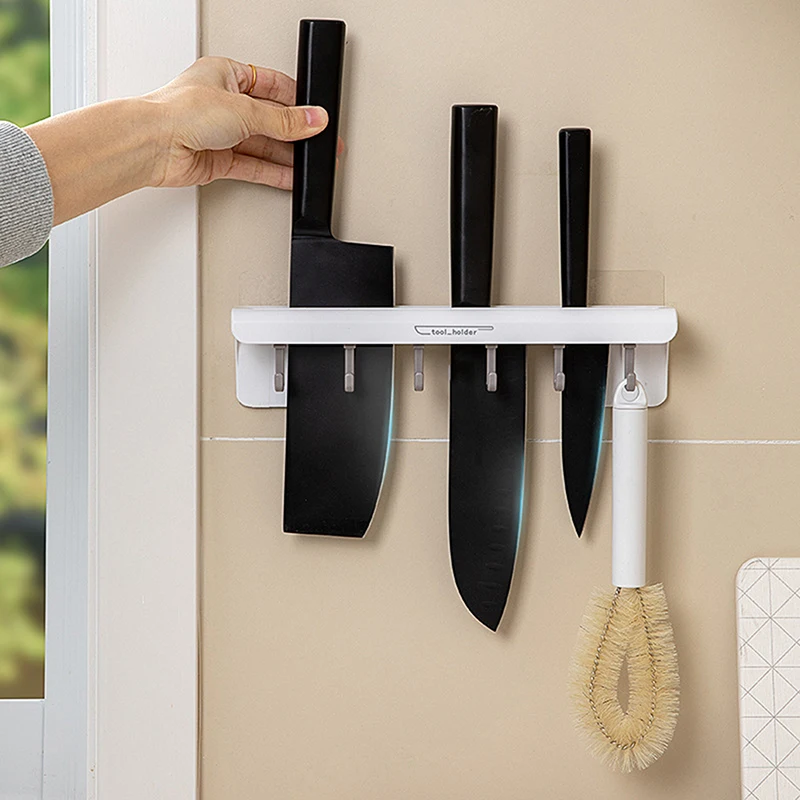 Multifunctional-Wall-Mounted-Kitchen-Knife-Storage-Container-Cutlery ...