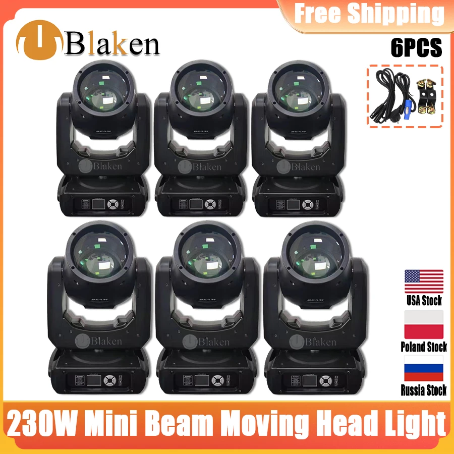 0-Tax-6Pcs-Mini-Beam-7R-230W-Moving-Head-Stage-Light-Rainbow-Led-Spot ...