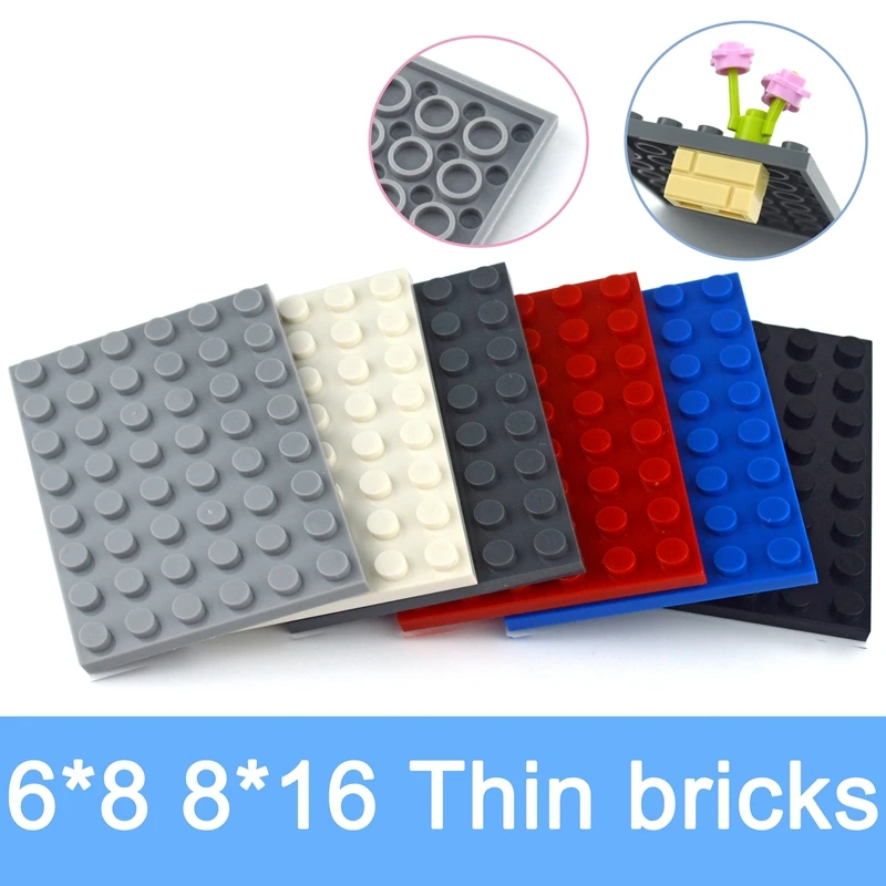 Classic-Parts-6x8-8x16-Dots-Thin-Figures-Bricks-multiple-color ...