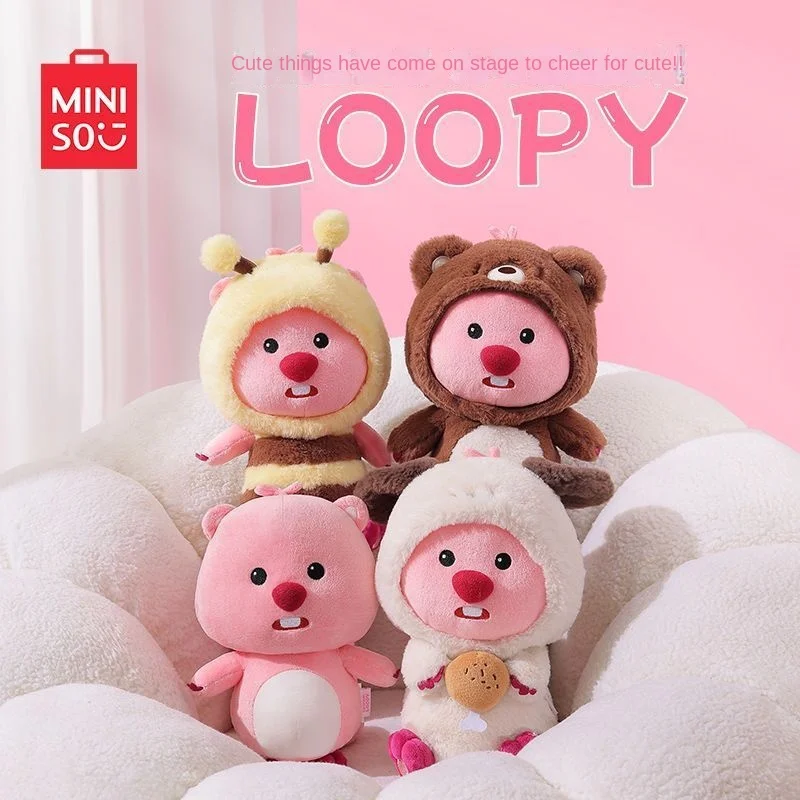 MINISO-Loopy-Genuine-Internet-Celebrity-Popular-Beaver-Doll-Cross ...
